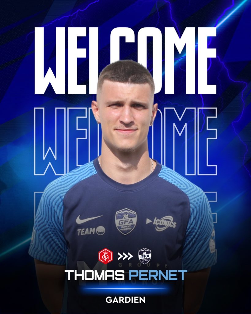 MERCATO - THOMAS PERNET A SIGNÉ - GFA Rumilly Vallières